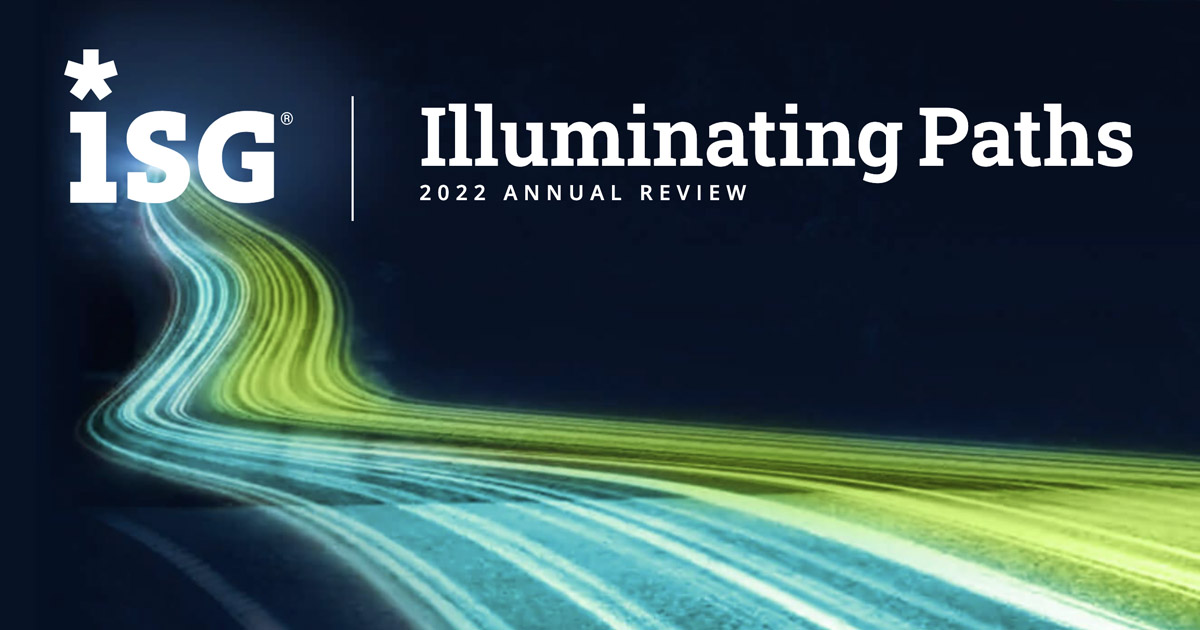 ISG 2022 Annual Review - Illuminating Paths